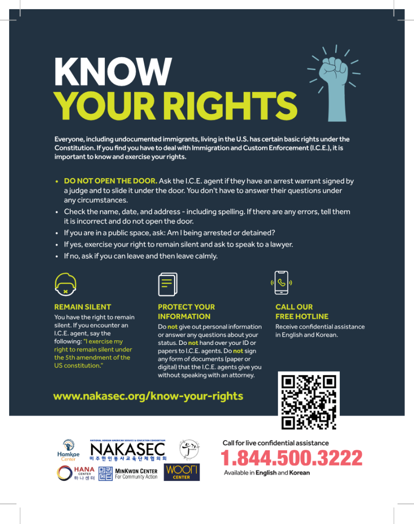 Know Your Rights - NAKASEC